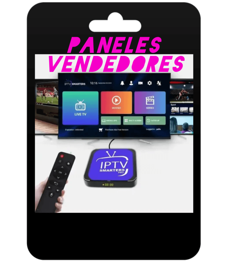 PANELES IPTV SMARTERS – Entretenimiento Yá!